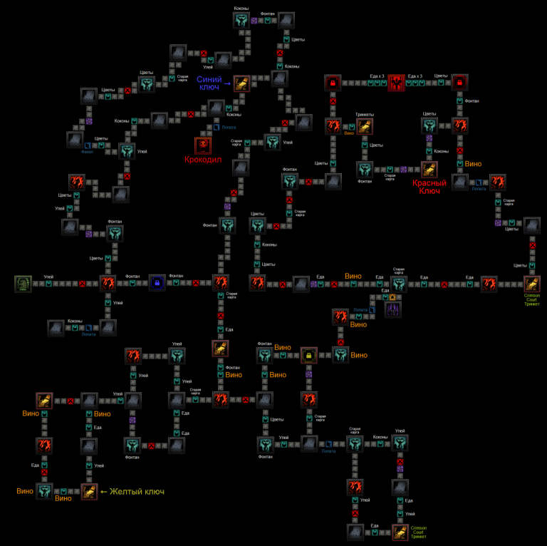 Darkest Dungeon®: Courtyard Map. | RusgameAH