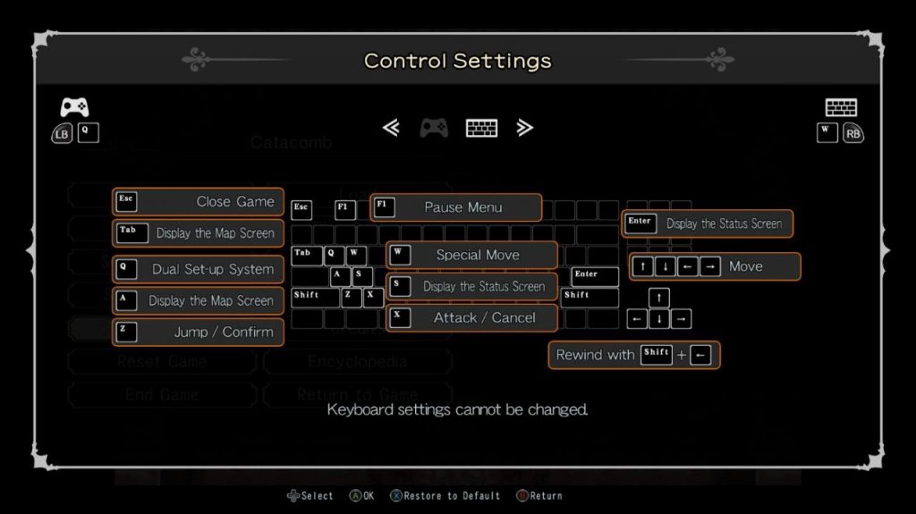 Castlevania Advance Collection: PC management (Keyboard) | RusgameAH
